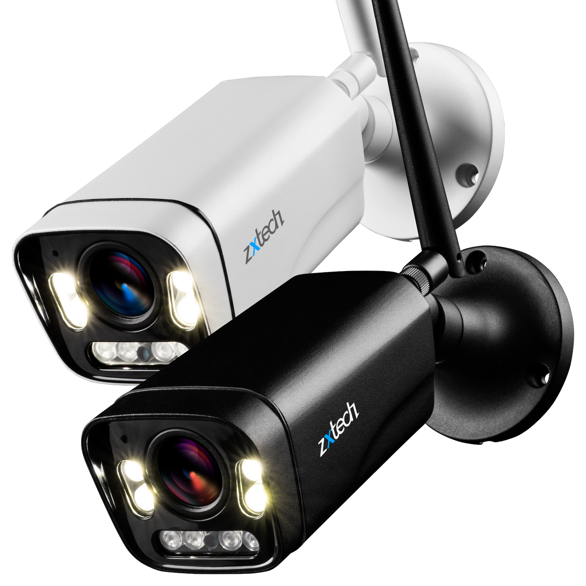 Zxtech 4K Wireless Auto‑Zoom Camera – 5× Zoom, Colour Night Vision