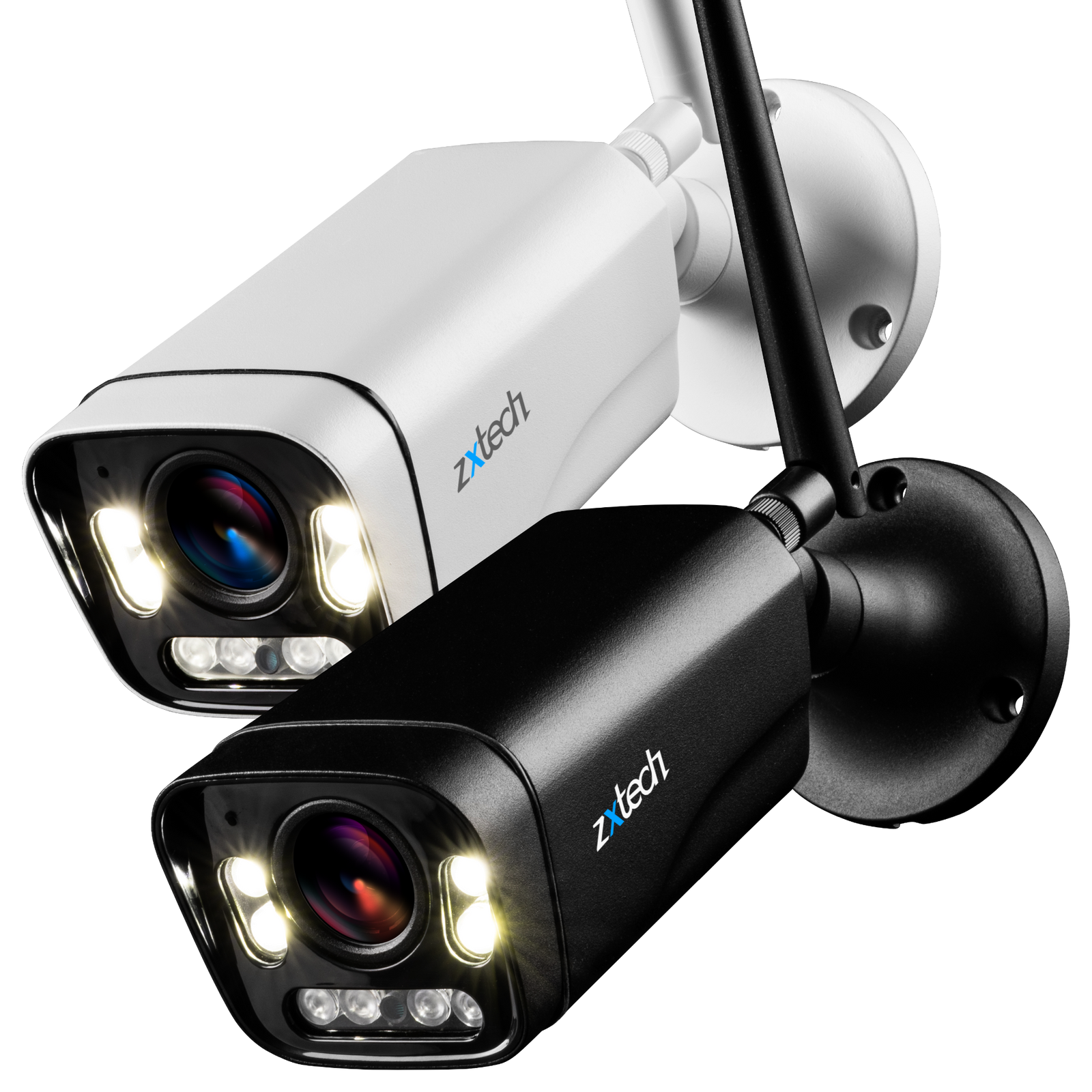 Zxtech 4K Wireless Auto‑Zoom Camera – 5× Zoom, Colour Night Vision