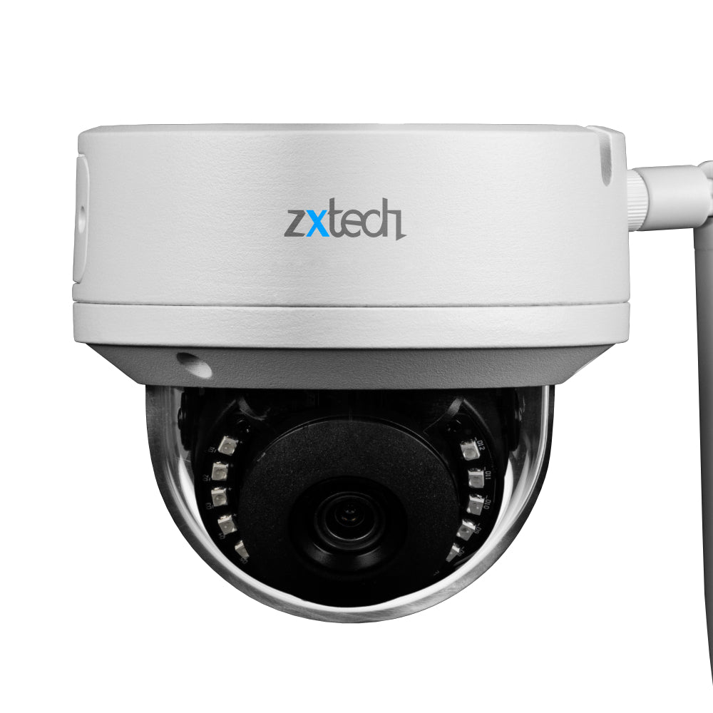 Zxtech 5MP Dome Wireless Security Camera with 30M Night Vision, 2-Way Audio & AI Detection