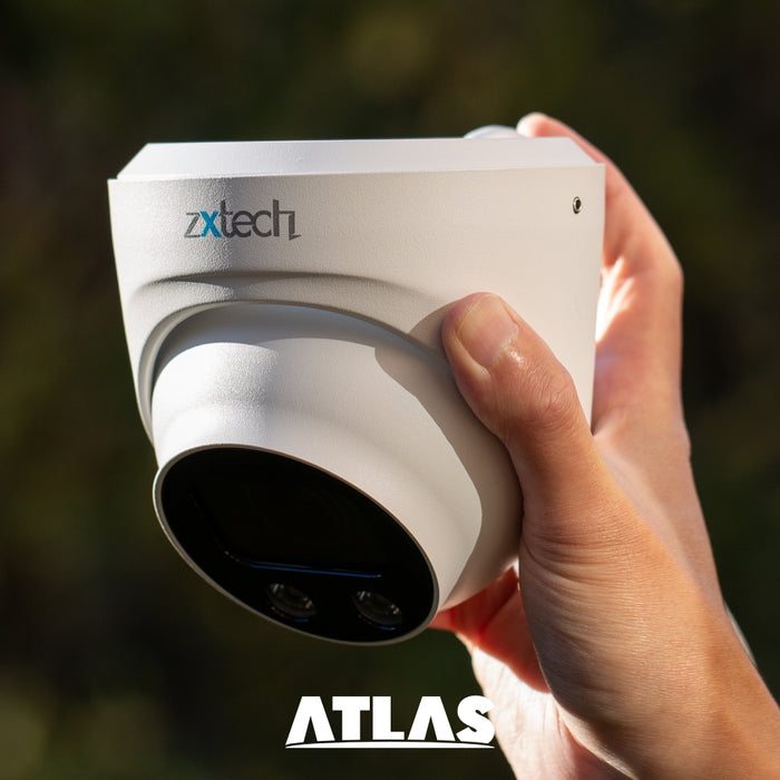 Zxtech 5MP Dome Auto Zoom PoE IP CCTV AI Camera | Face Recognition Son
