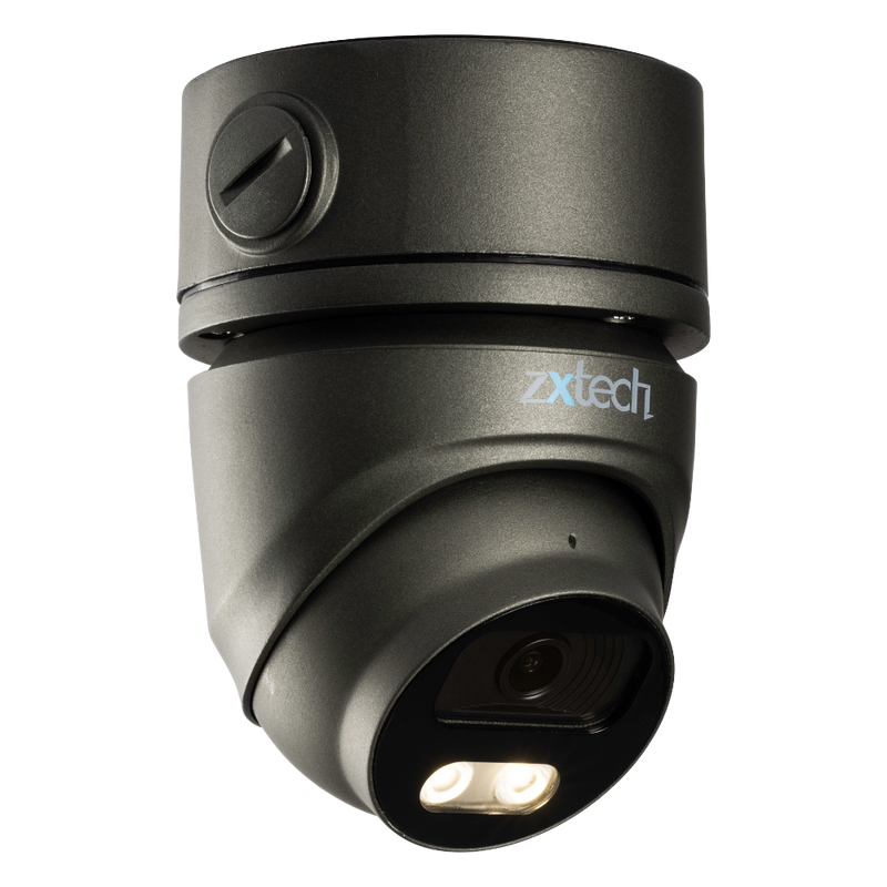 Zxtech Full Colour Night Vision 4K 8MP Dome PoE IP CCTV AI Camera | Fa