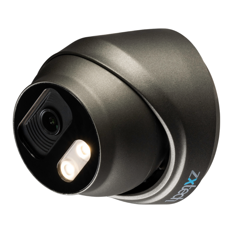 Zxtech Full Colour Night Vision 4K 8MP Dome PoE IP CCTV AI Camera | Fa