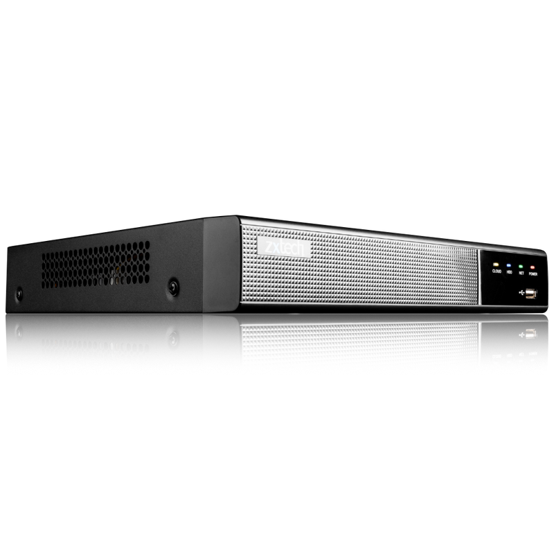 Zxtech Onyx 9CH NVR with 4 PoE - 4K/8 MP Recording